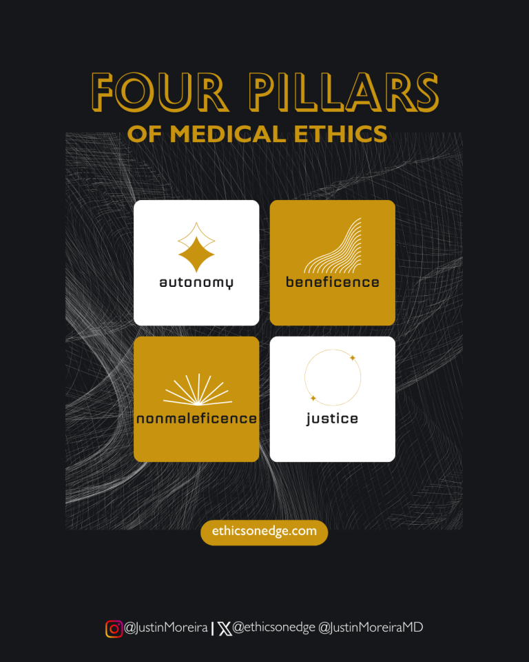 The Four Pillars of Medical Ethics – Ethics On Edge